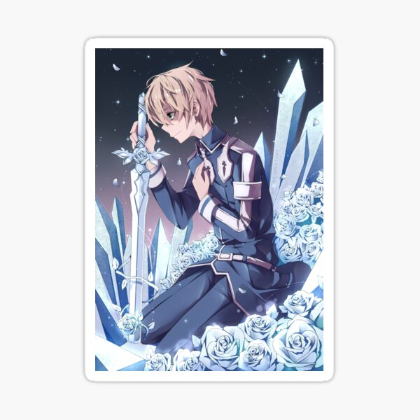 "Eugeo SAO" Sticker for Sale by SpukyCat | Redbubble