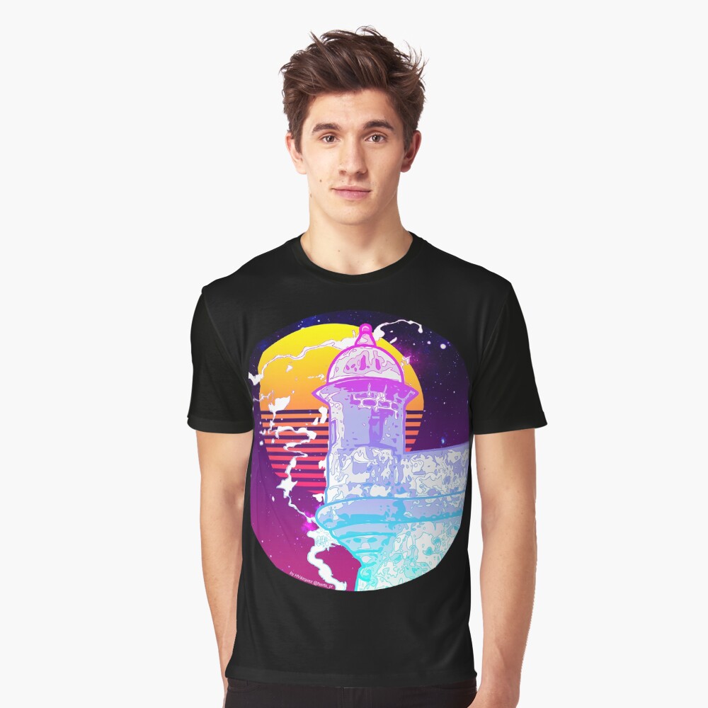 "Retro Garita Wave" Sticker for Sale by hellterskelter | Redbubble