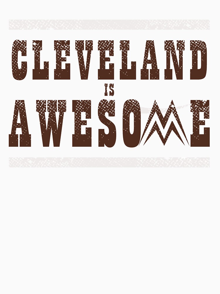 "Cleveland is Awesome - Fastlane " T-shirt for Sale by Sophieswallows ...