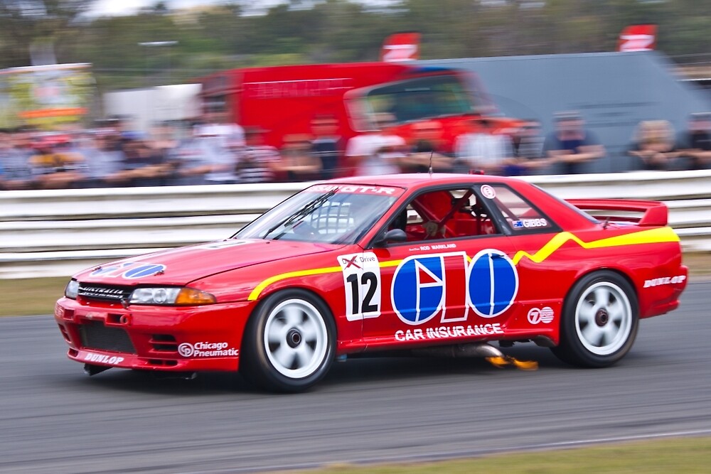 "Mark Gibbs GIO Nissan Skyline R32 GTR" by TGrowden | Redbubble
