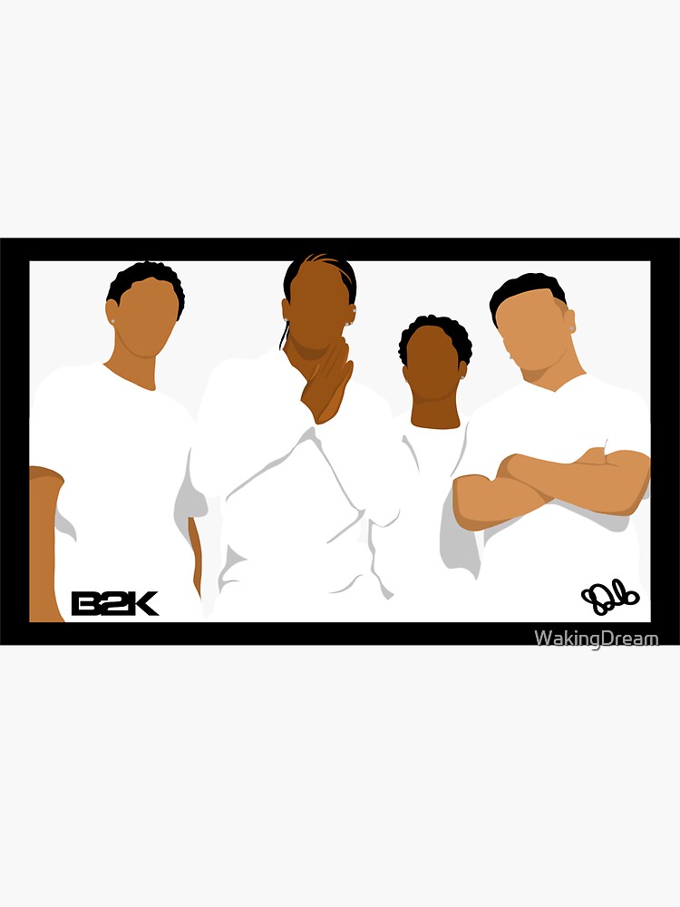 "B2K" Sticker for Sale by WakingDream | Redbubble