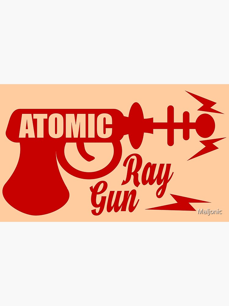 "Retro Science Fiction Movie Ray Laser Gun" Poster for Sale by Maljonic ...