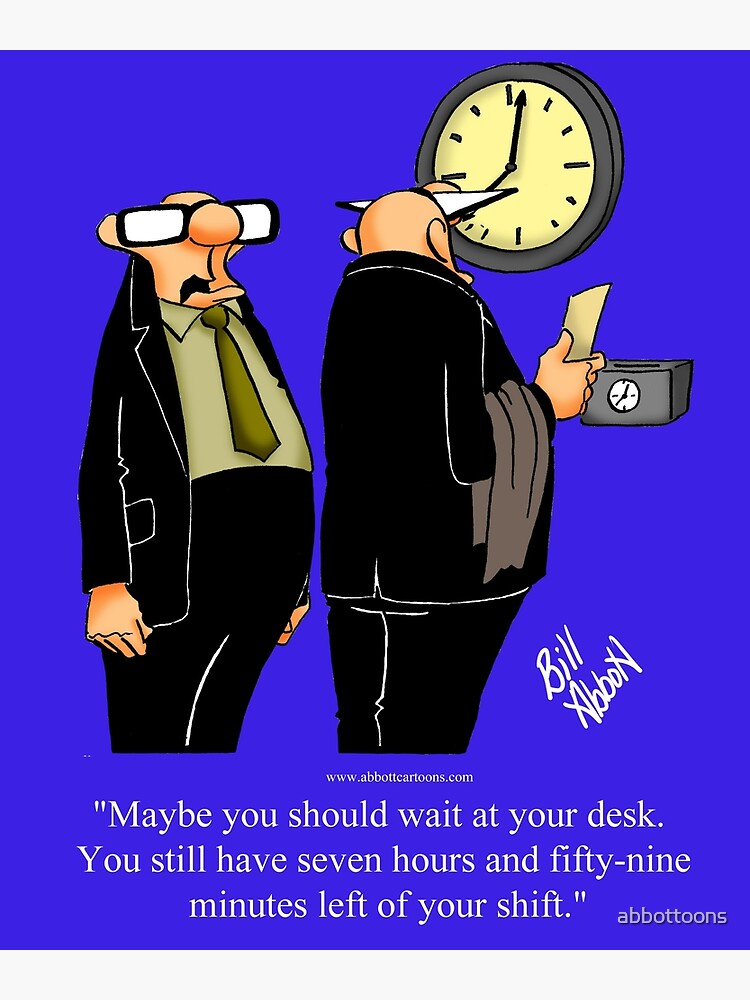 "Lustiger Job-Ruhestand Spectickles-Karikatur-Spaß" Kunstdruck von ...