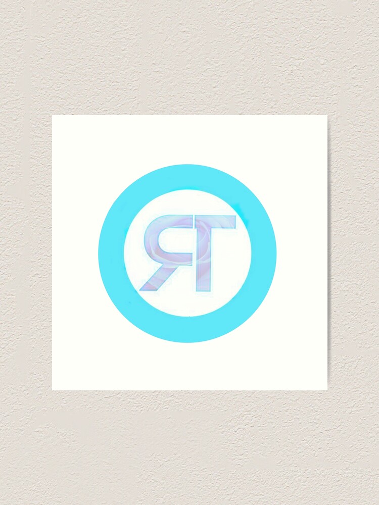 "Roadtriptv Blue Logo" Art Print for Sale by megsarrt | Redbubble