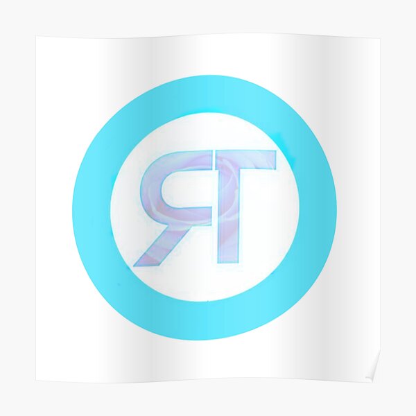 "Roadtriptv Blue Logo" Poster for Sale by megsarrt | Redbubble