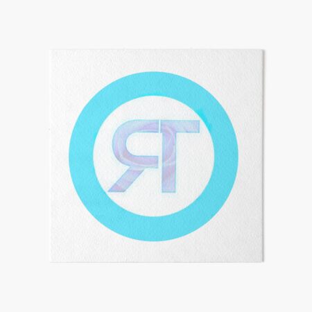 "Roadtriptv Blue Logo" Art Board Print by megsarrt | Redbubble