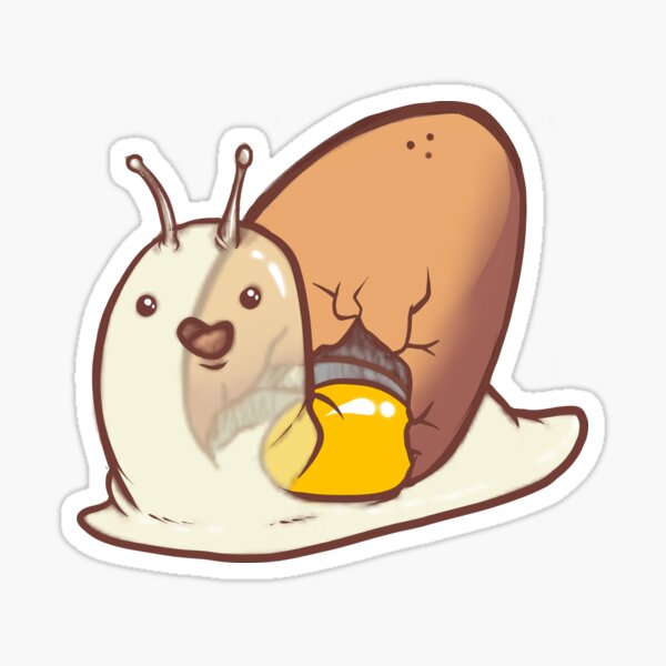 "Egg snell" Sticker for Sale by MurphByTheSea | Redbubble