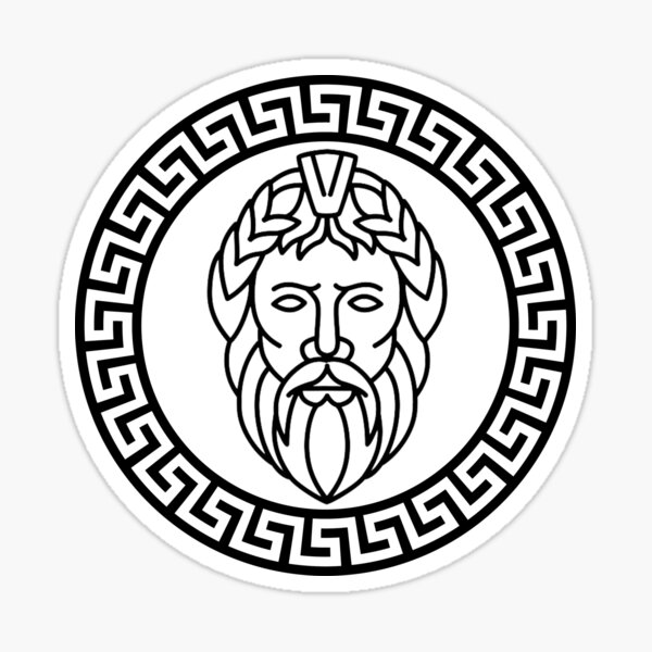 "Zeus" Sticker for Sale by NiNino | Redbubble