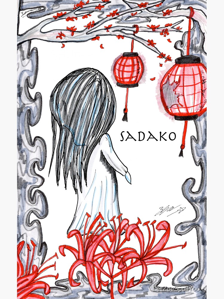 "Sadako - Lantern" Sticker for Sale by LetZoeSpoilYou | Redbubble