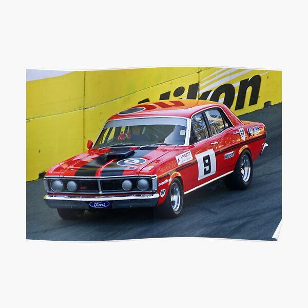 "Allan Moffat Ford Falcon GTHO" Poster for Sale by TGrowden | Redbubble
