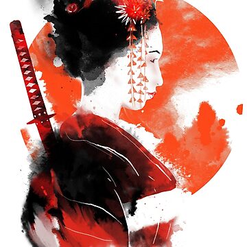 "Lady assassin" Poster for Sale by frederic levy-hadida | Redbubble