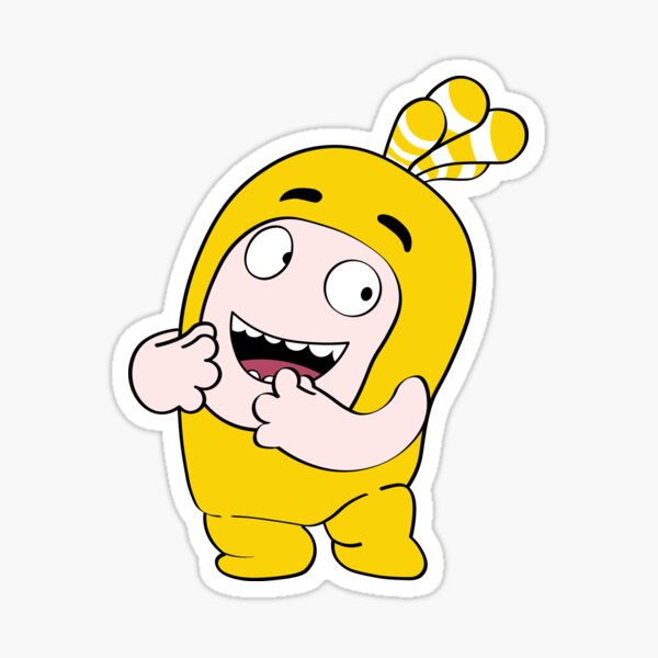 Oddbods Stickers | Redbubble