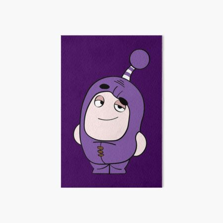 "Oddbods Jeff" Art Board Print by Leezy-Loops | Redbubble