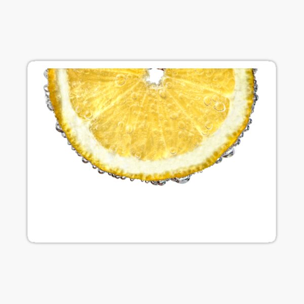 "Lemon slice" Sticker for Sale by SpikeFlutie | Redbubble