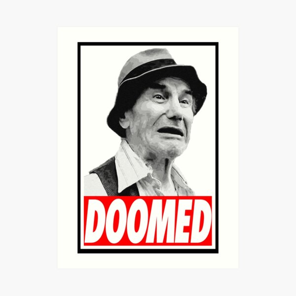 "Crazy Ralph Friday the 13th" Art Print for Sale by njmclean | Redbubble