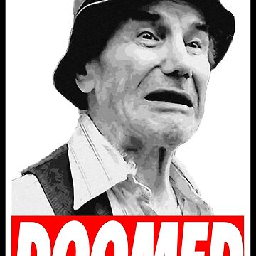 "Crazy Ralph Friday the 13th" Sticker for Sale by njmclean | Redbubble