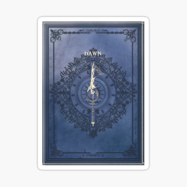 "Dawn - Book 4 - Kingdom Hearts - Full" Sticker for Sale by ...