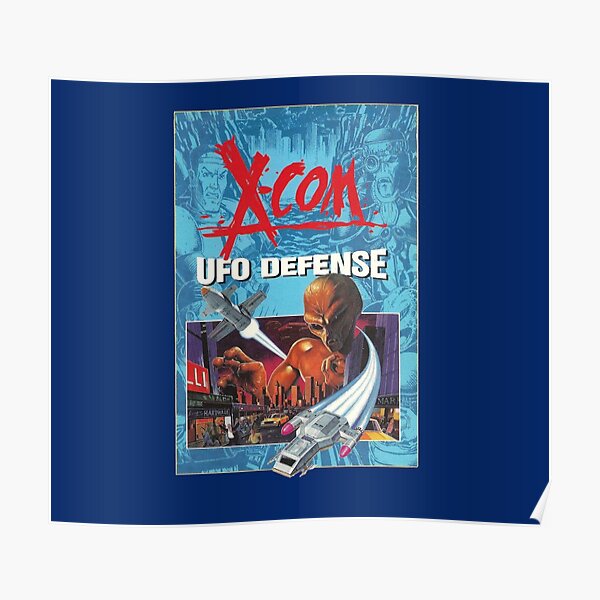 "XCOM: UFO Defense Playstation Cover" Poster by Masterqw1 | Redbubble