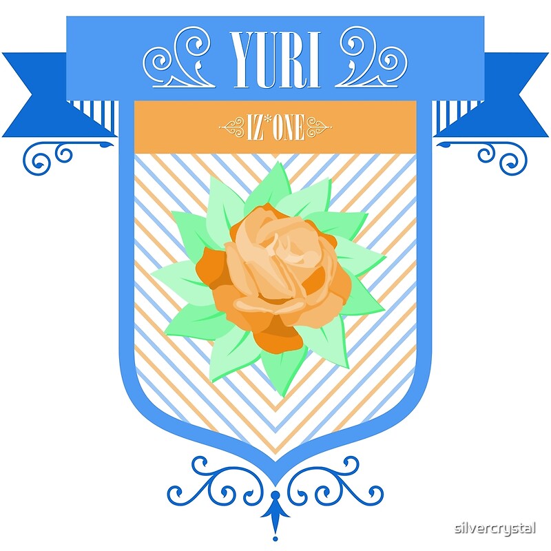 "IZ*ONE Yuri Crest" by silvercrystal | Redbubble