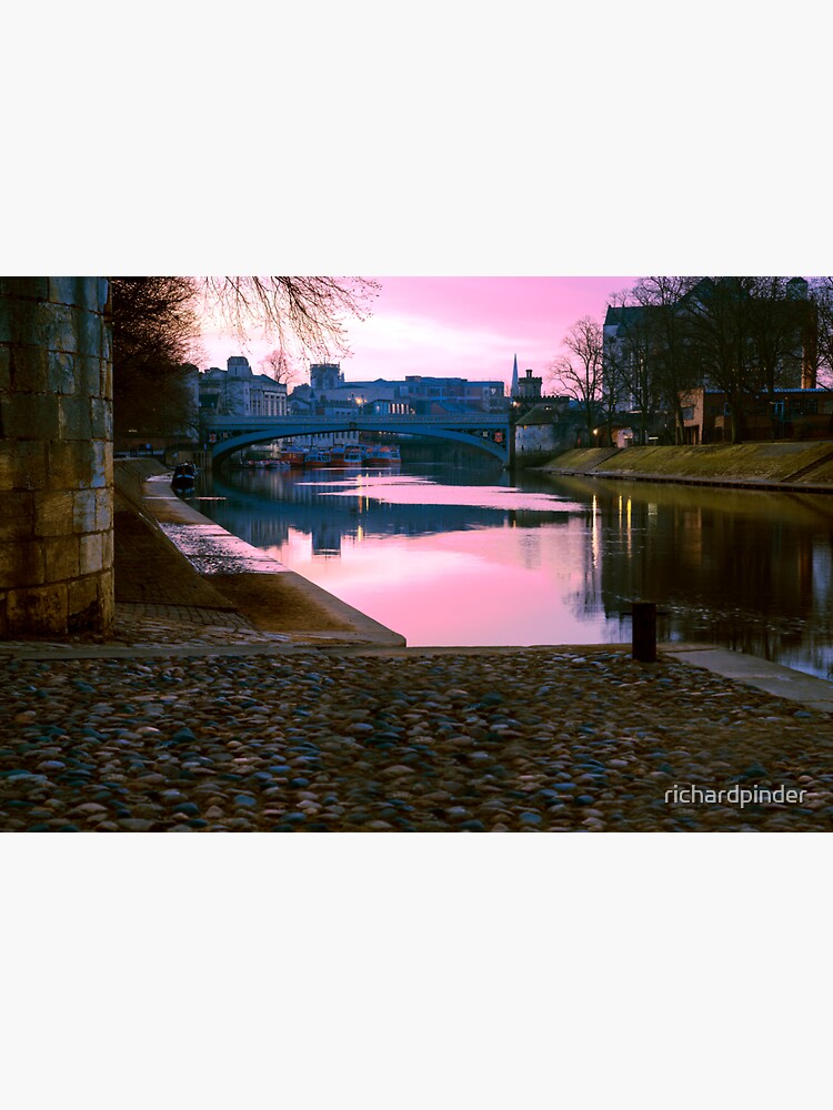 "Lendal Bridge, River Ouse, York" Sticker for Sale by richardpinder ...