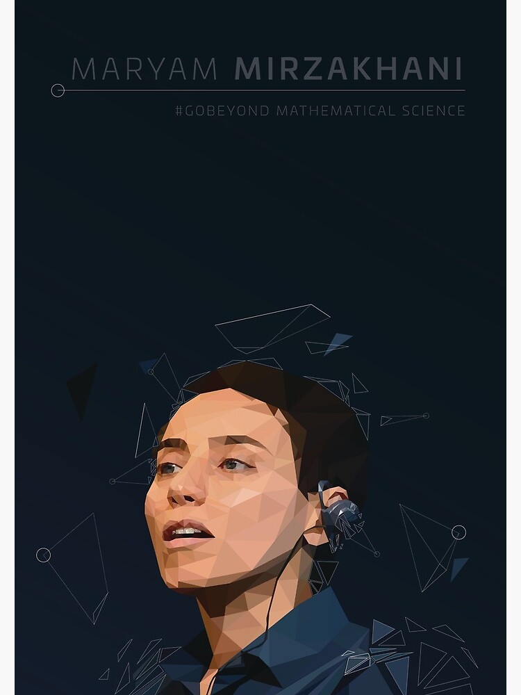 "Inspiring Women in STEM- Maryam Mirzakhani" Spiral Notebook for Sale ...