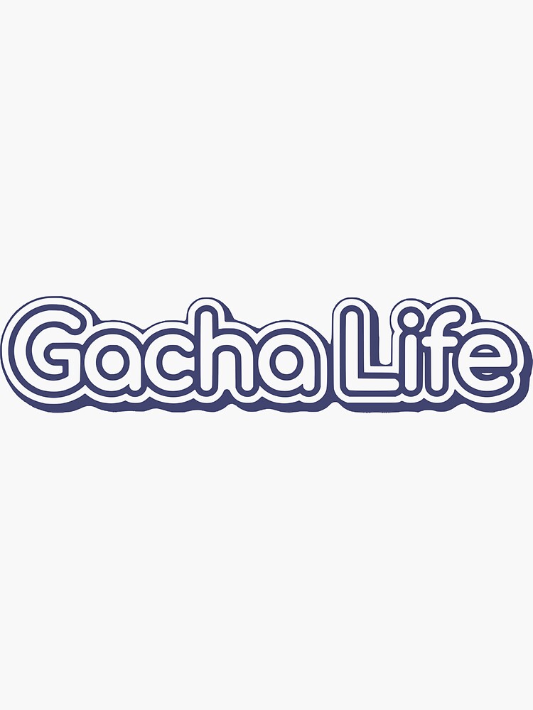 "Gacha Life" Sticker for Sale by overflowhidden | Redbubble