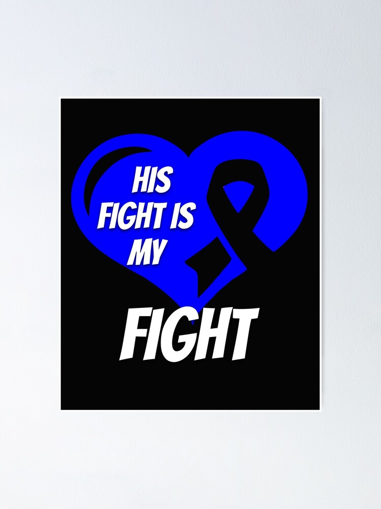 "Als Disease His Fight Is My Fight" Poster for Sale by mikevdv2001 ...