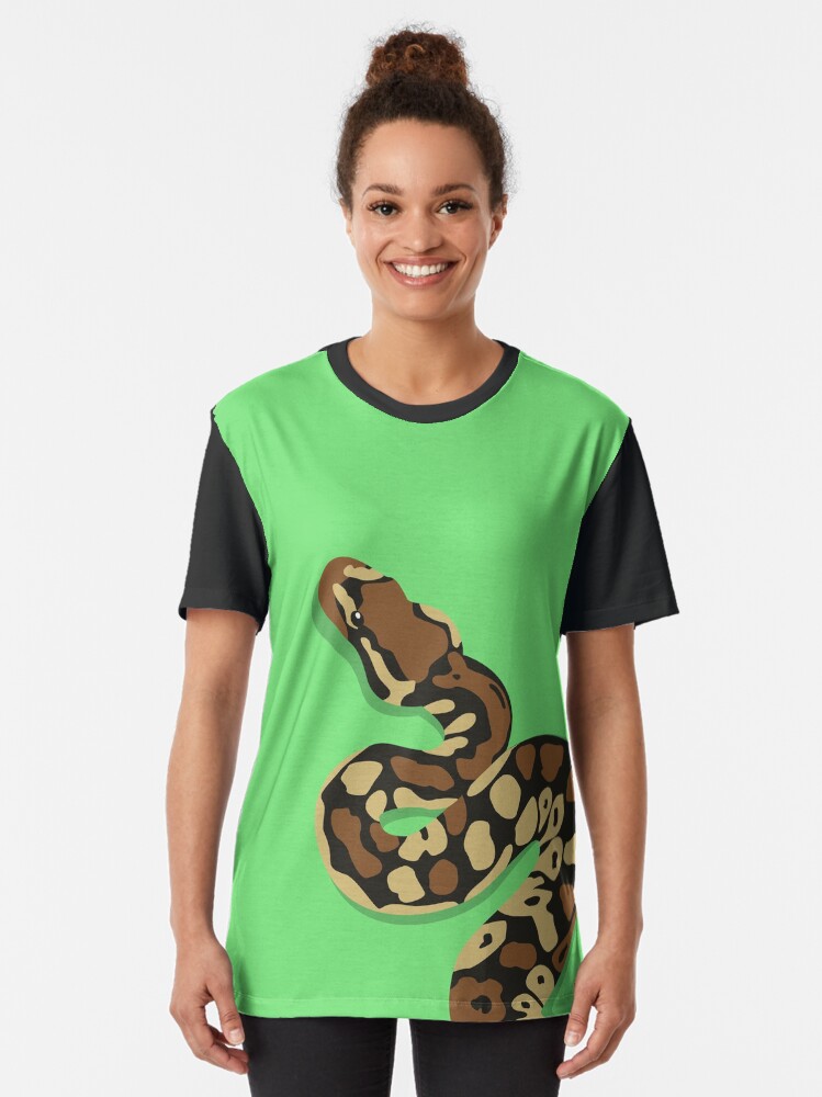 "Sneaky Ball Python" T-shirt for Sale by EthanDecker | Redbubble | ball ...
