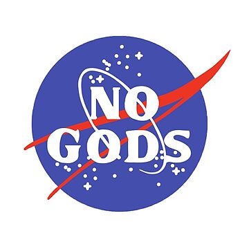 " No Gods" Sticker for Sale by petrushi | Redbubble