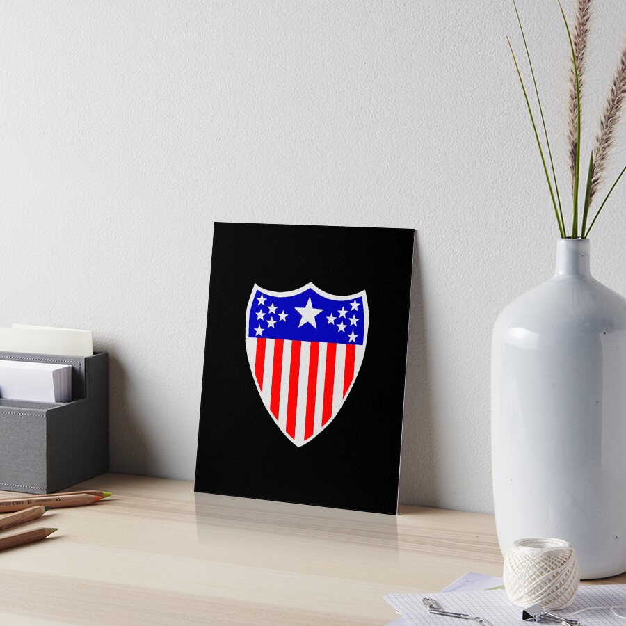 "US Army Adjutant General Branch Insignia" Art Board Print for Sale by ...