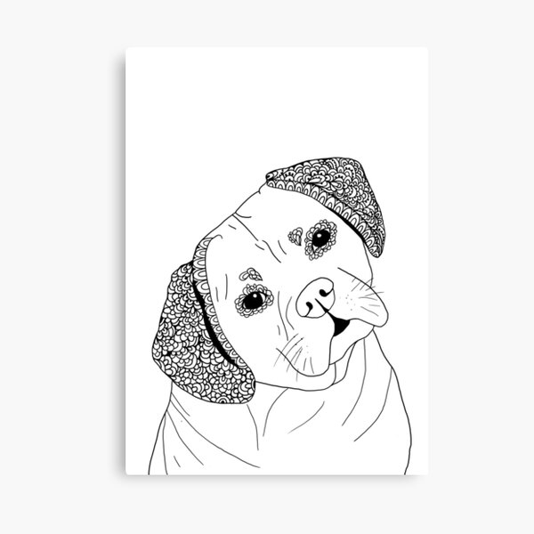Puggle Canvas Prints | Redbubble