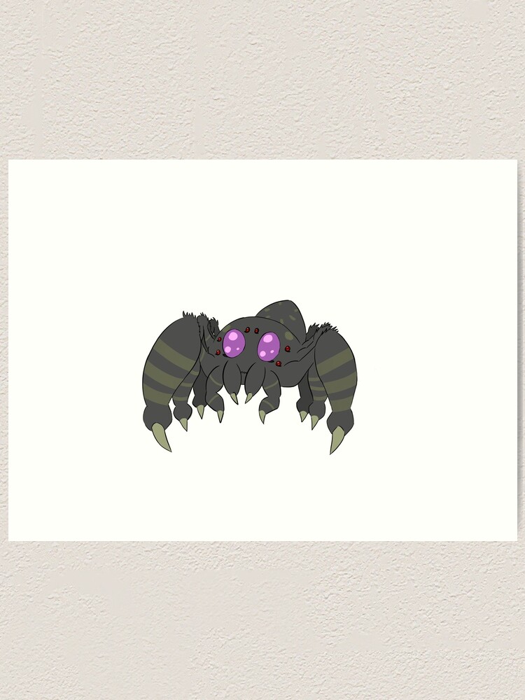 "Spider Kaiju Chibi" Art Print by MachoJoeArt | Redbubble