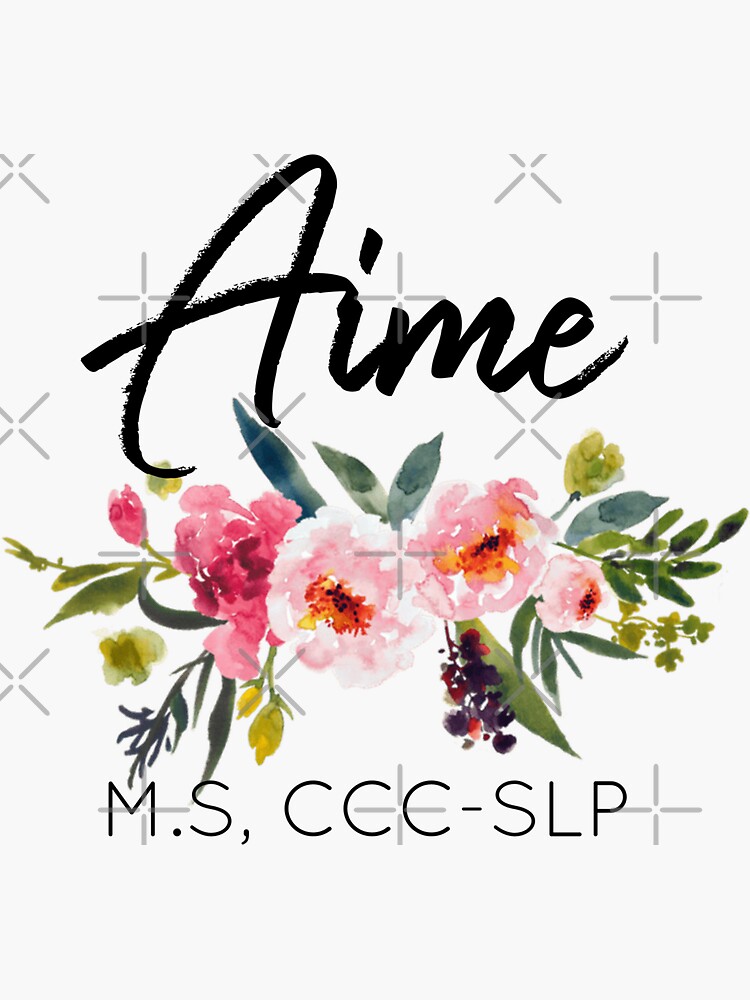 "Aime SLP" Sticker by EvyStickersx | Redbubble