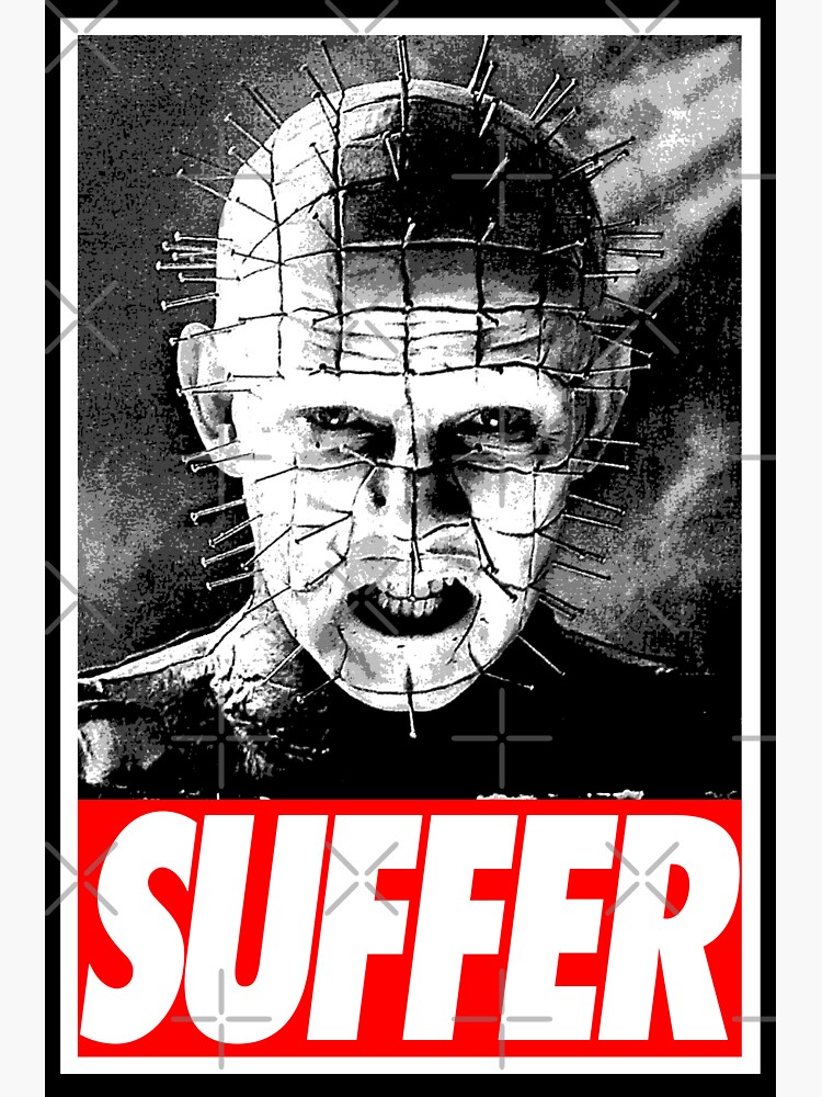 "Pinhead Hellraiser " Sticker for Sale by njmclean | Redbubble