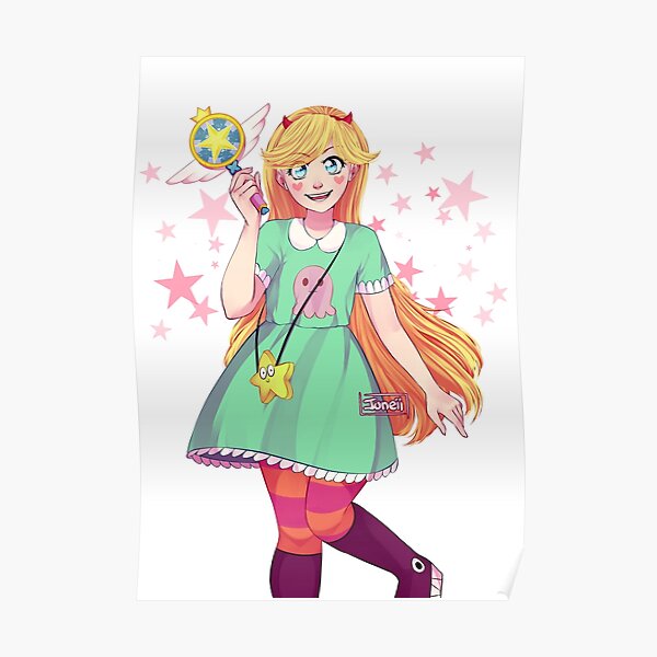 "star butterfly" Poster by Juneii | Redbubble