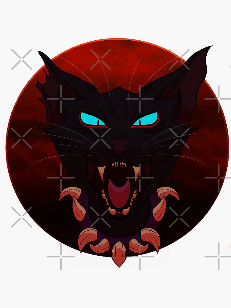 "Scourge" Sticker by WickedSycra | Redbubble