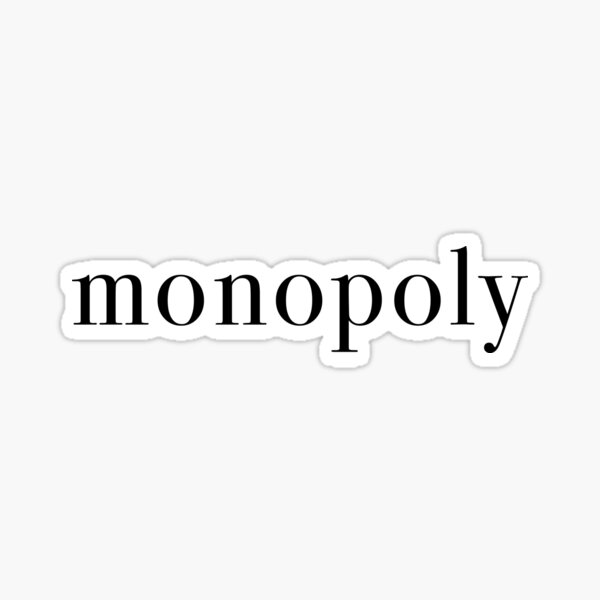 " monopoly - pink color" Sticker for Sale by KaiDee | Redbubble
