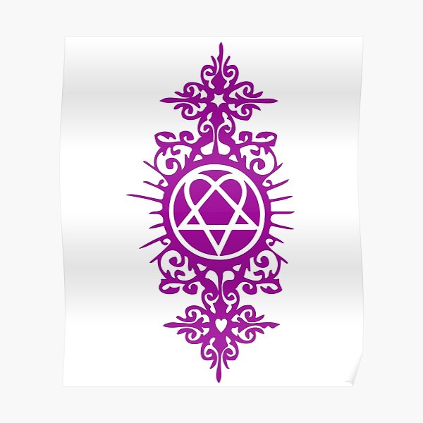 "Margera Heartagram" Poster by KaySaotome | Redbubble