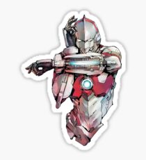 Ultraman Stickers | Redbubble
