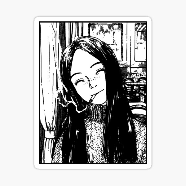 "smoking anime girl" Sticker for Sale by amvhdesigns | Redbubble