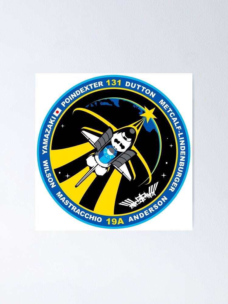"STS-131 Mission Patch" Poster for Sale by Quatrosales | Redbubble