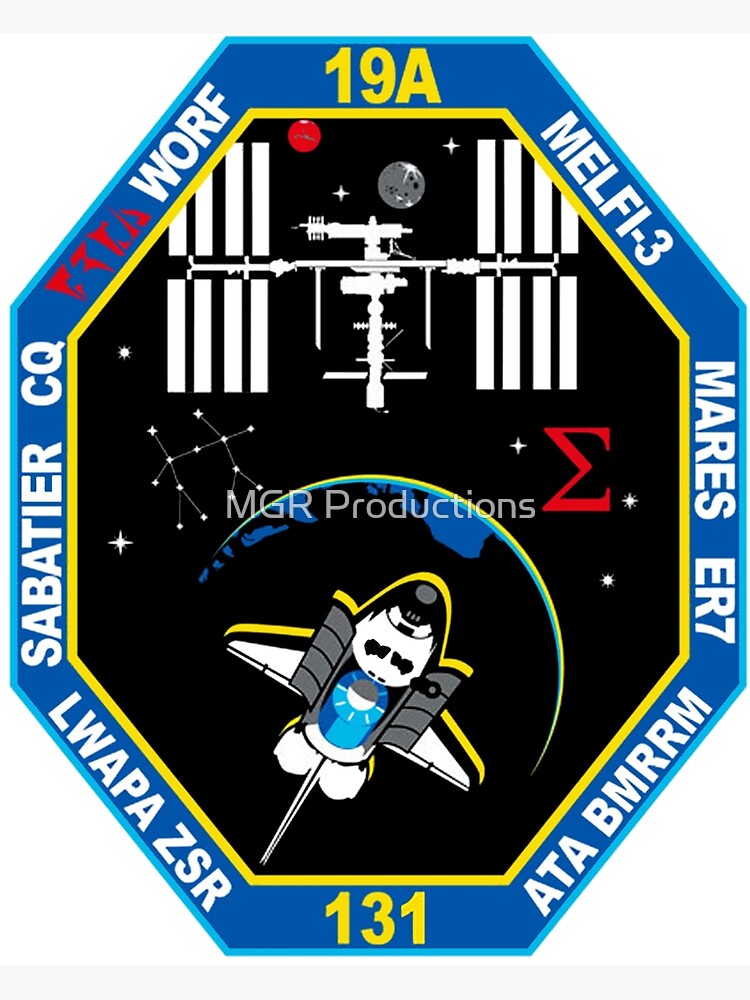 "STS-131 Payload Team Patch" Poster by Quatrosales | Redbubble