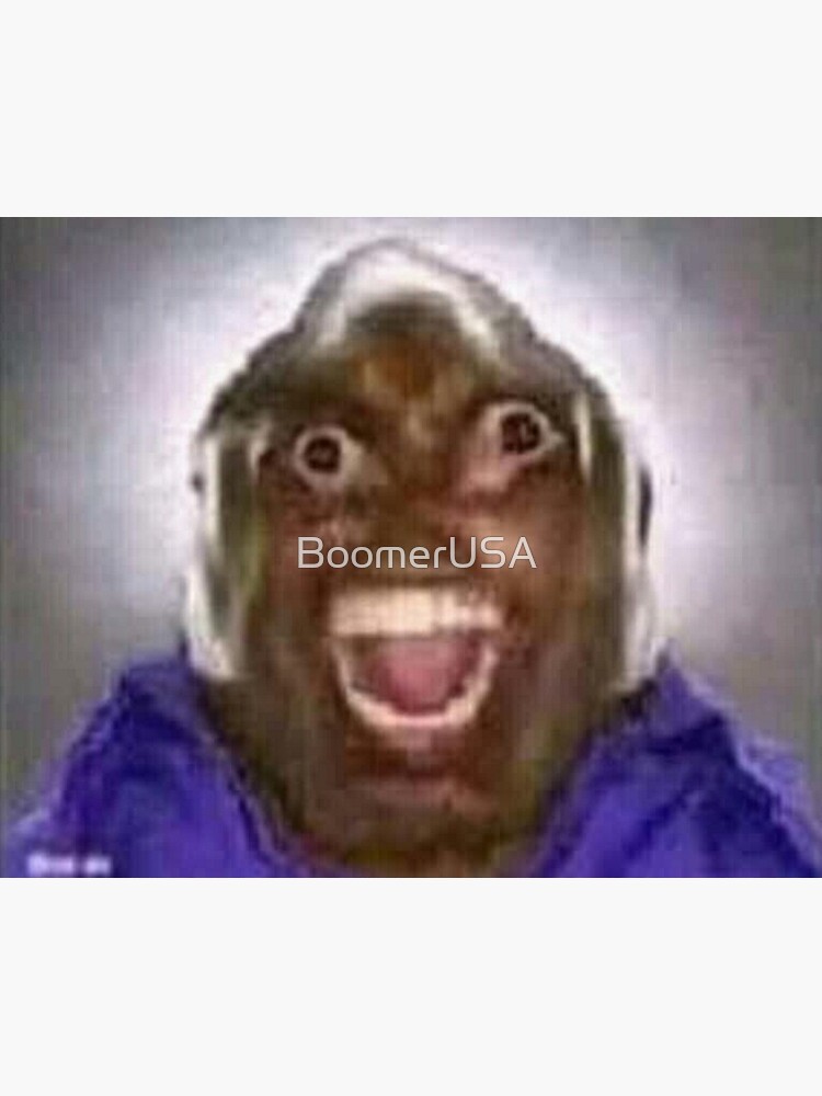 "Screaming Man Meme" Metal Print for Sale by BoomerUSA | Redbubble