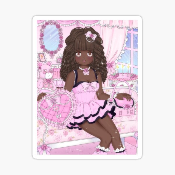"Hime Gyaru" Sticker for Sale by cherrycheezy | Redbubble