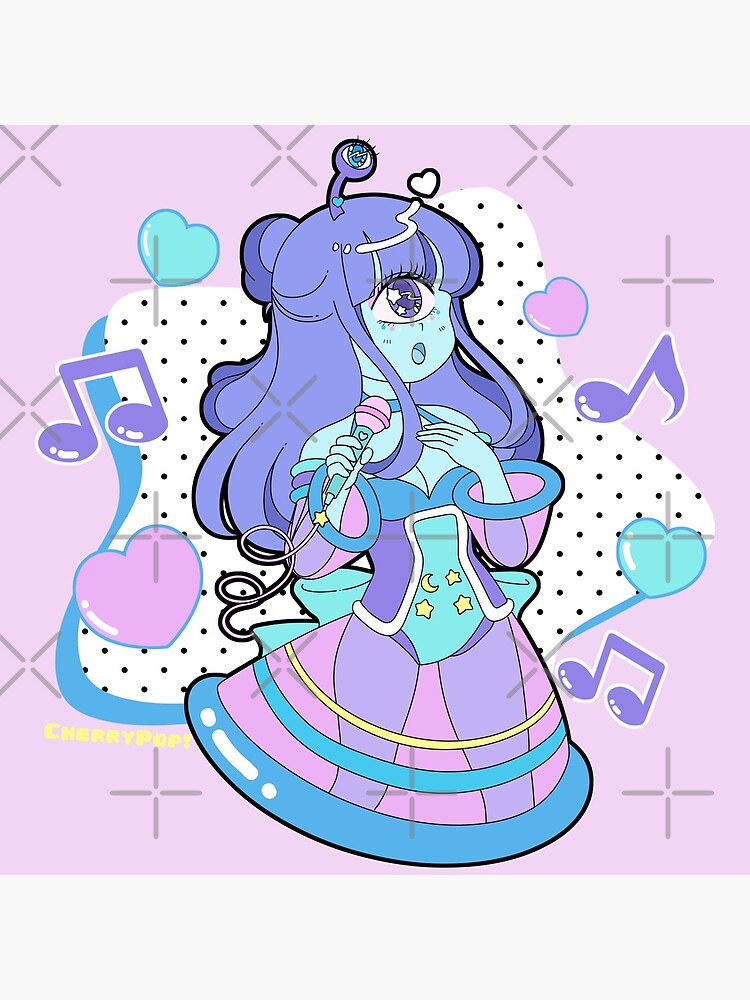 "Alien Pop Star - Vo" Poster by cherrycheezy | Redbubble