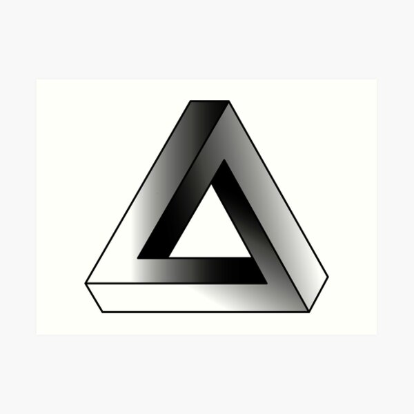 "Endless Triangle " Art Print for Sale by Mashlow | Redbubble