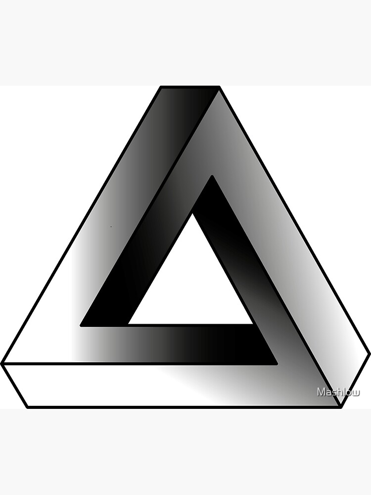 "Endless Triangle " Poster by Mashlow | Redbubble