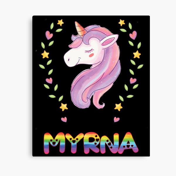 Myrna Canvas Prints | Redbubble