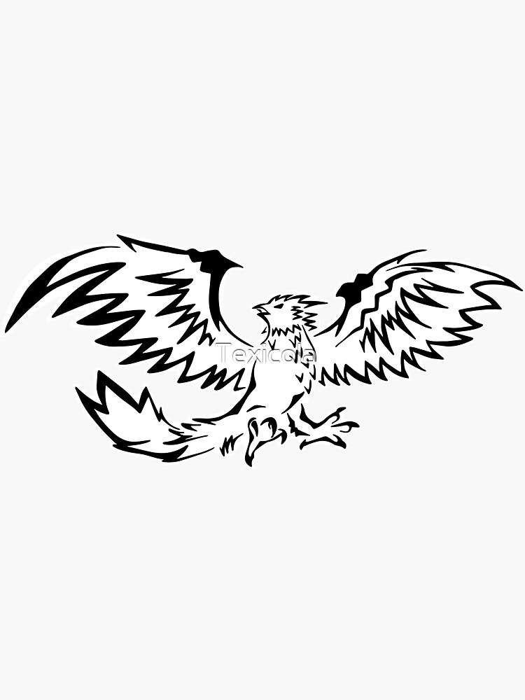 "Tribal Anivia" Sticker for Sale by Texicola | Redbubble