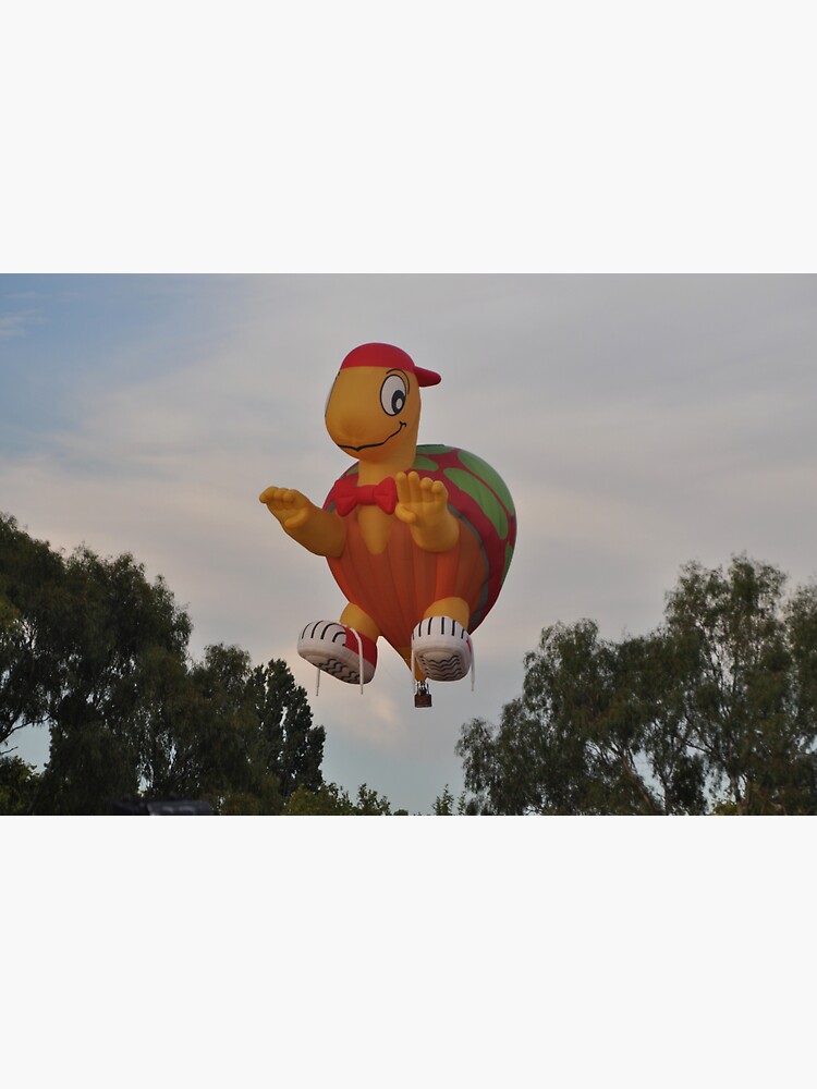 "Turtle Balloon,Canberra Balloon Festival,Australia 2013" Sticker for ...